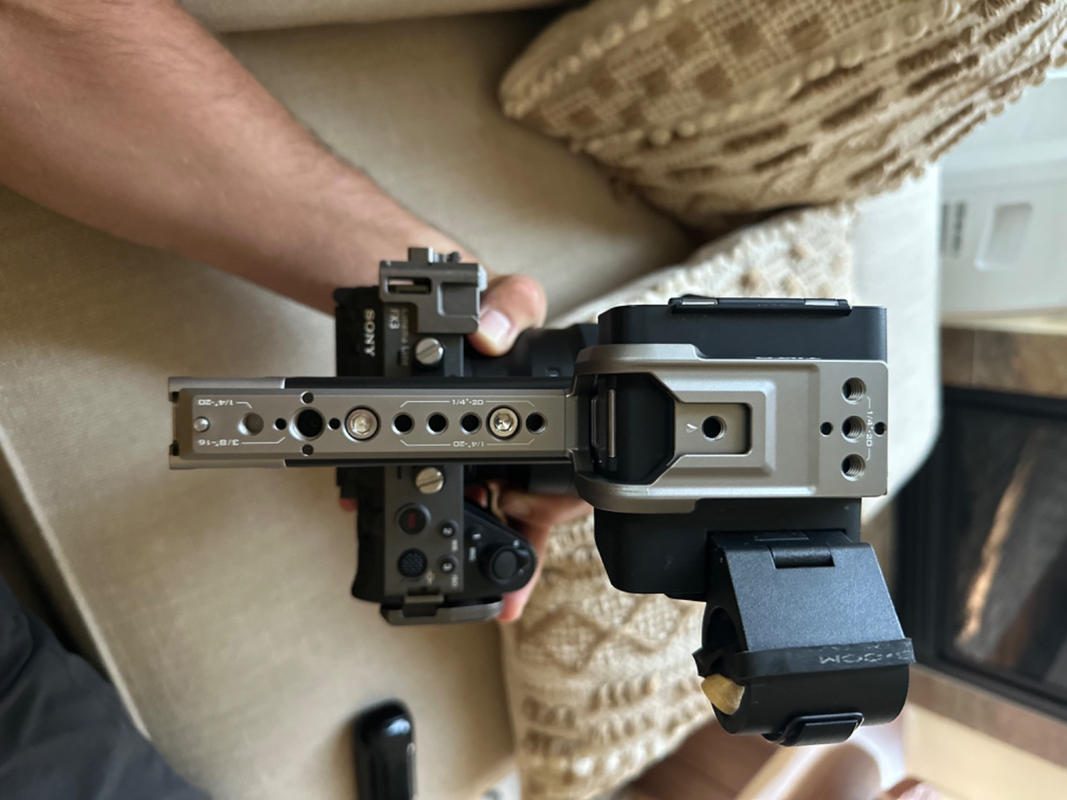 XLR Extension Bracket for Sony FX3 | Tilta