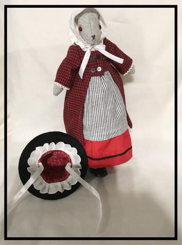 Genniewren Designs Modern Welsh Costume 18 inch Doll Clothes Pattern ...