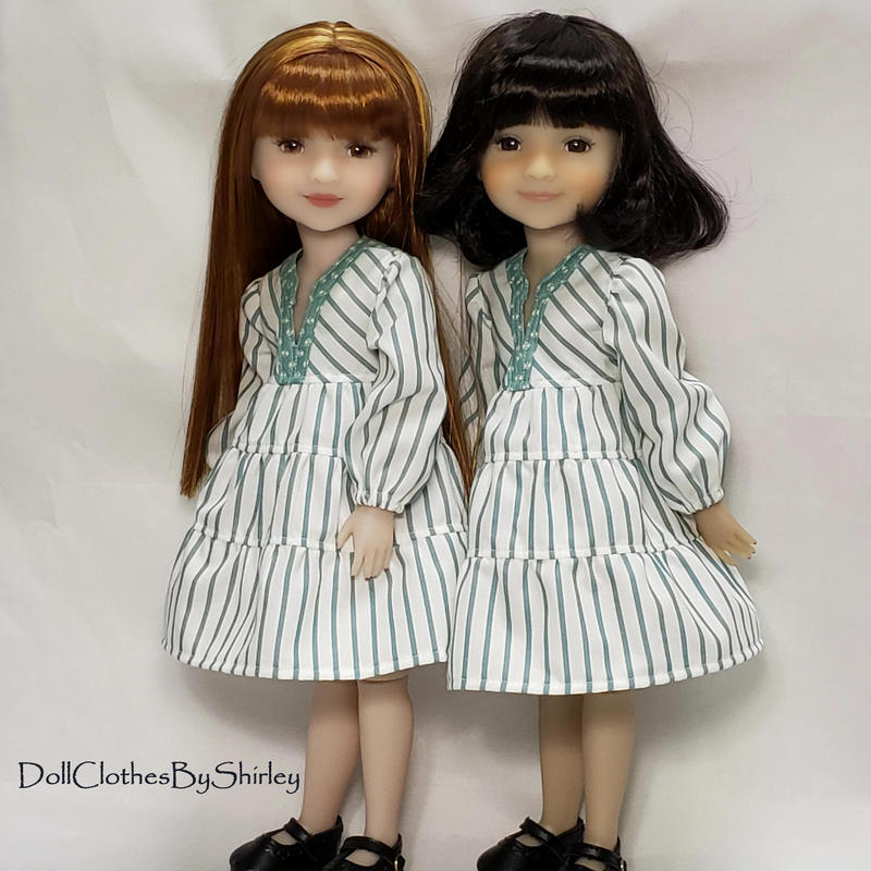 Liberty Jane Alice Springs Dress Doll Clothes Pattern 14.5-15 inch Dolls