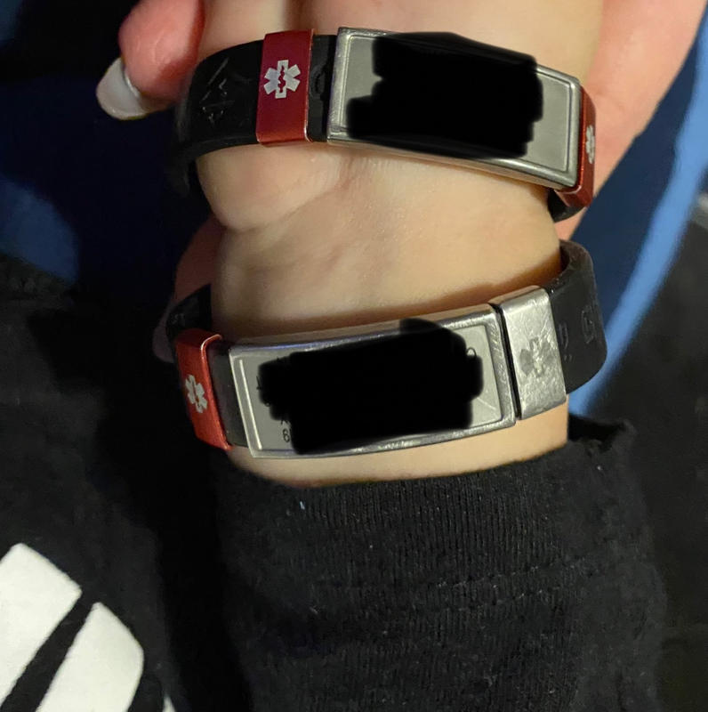 Silicone Stretch Bands for Medical Bracelets | Road iD - ROAD iD