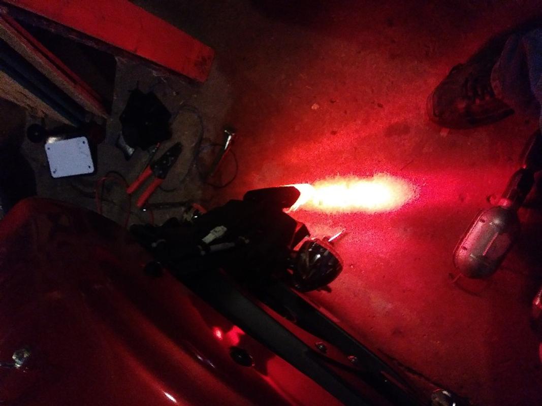 2011-2014 Yamaha Stryker Blaster-X Integrated LED Tail Light – Custom LED