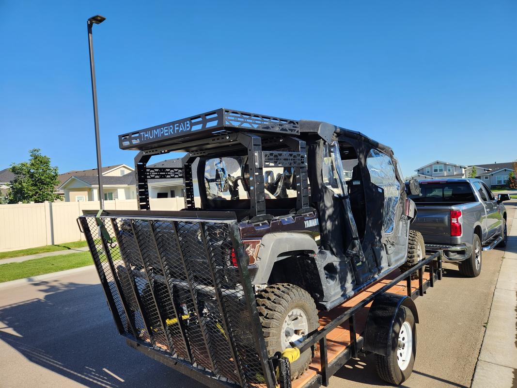Adjustable UTV Bed Rack – Thumper Fab