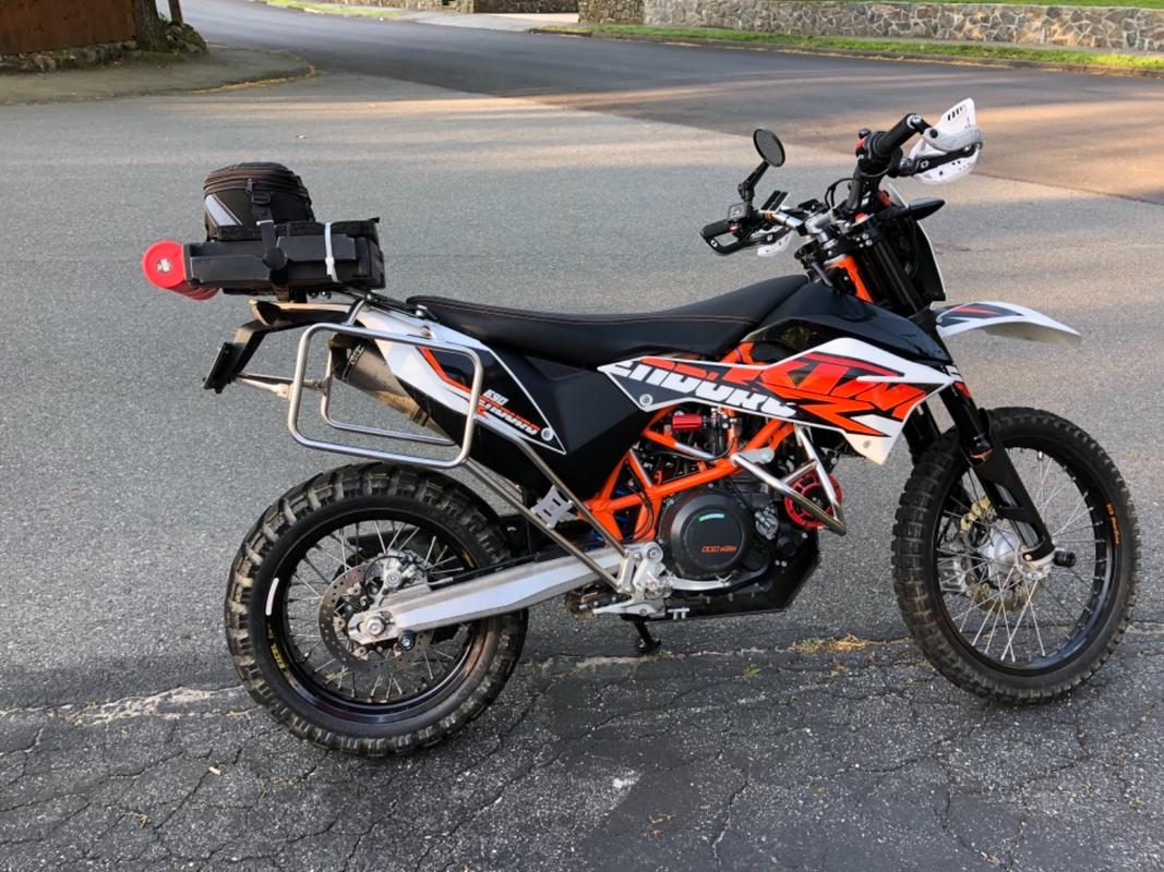 Perun Moto Luggage Rack SD KTM 690 Enduro/SMC - KTM Twins