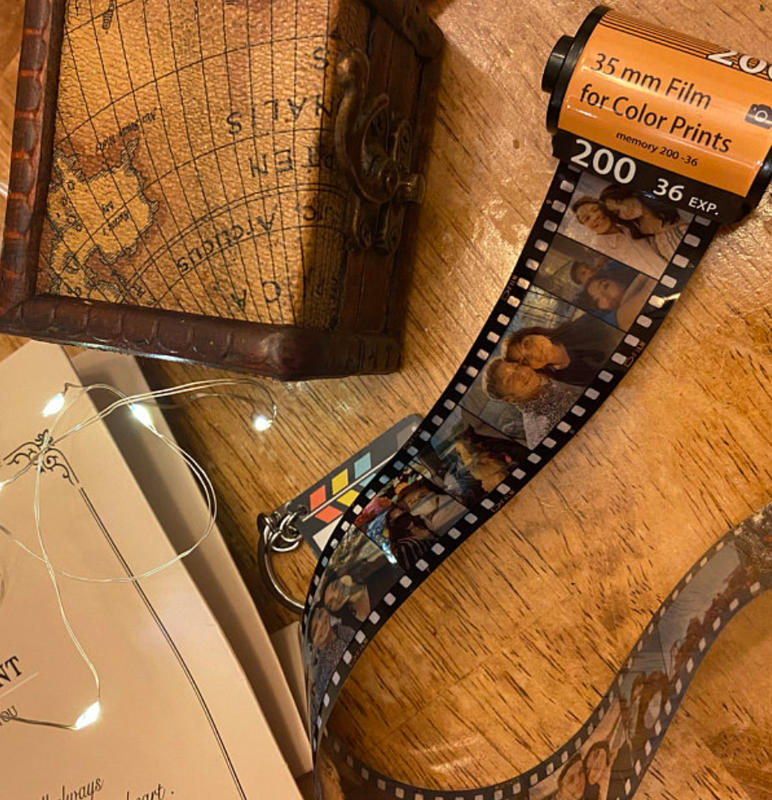 Personal Film Roll Keychain – Sunflower Jewels