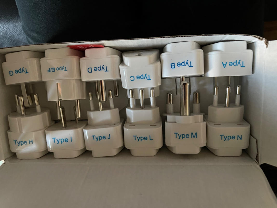 International Plug Adapter Set | Grounded Plug Adapter Kit – Ceptics