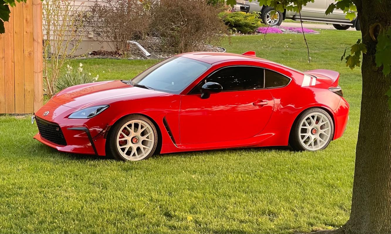 2022 Toyota GR86 V1 Canards – AeroflowDynamics