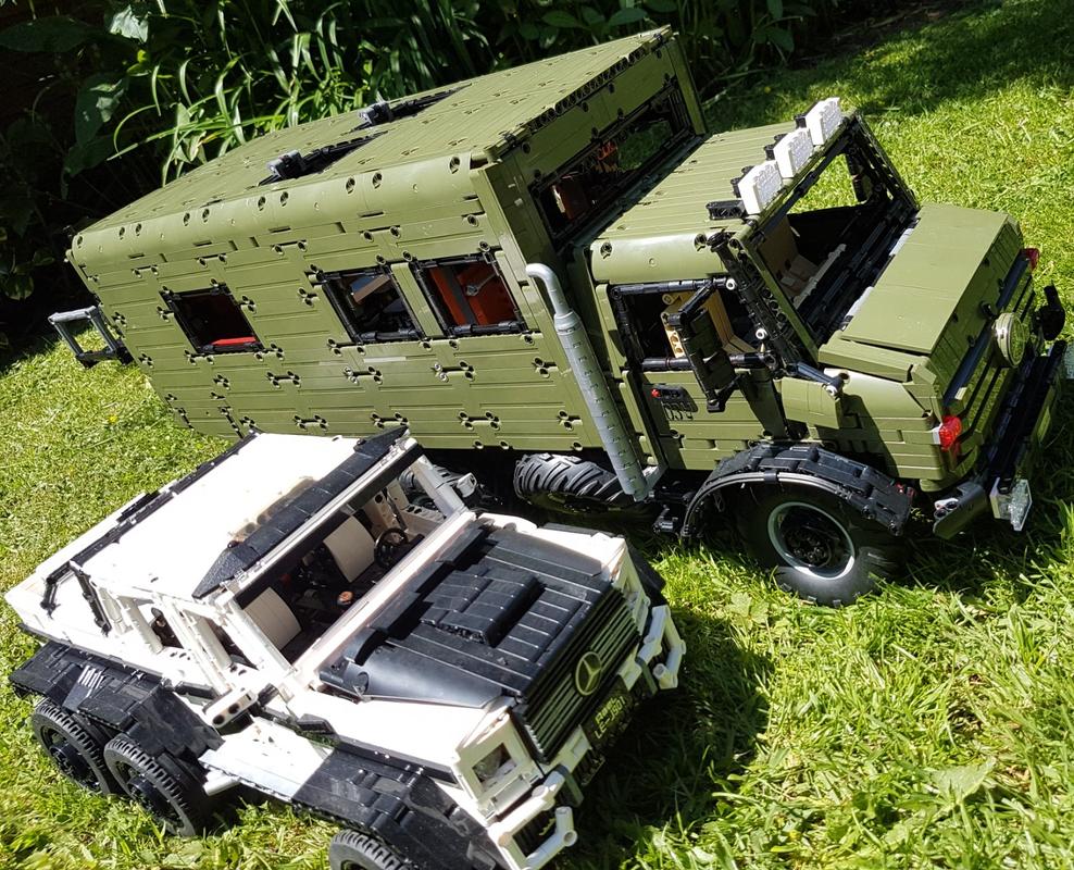 RAEL LE-J907 Mercedes Benz Unimog – Your World of Building Blocks