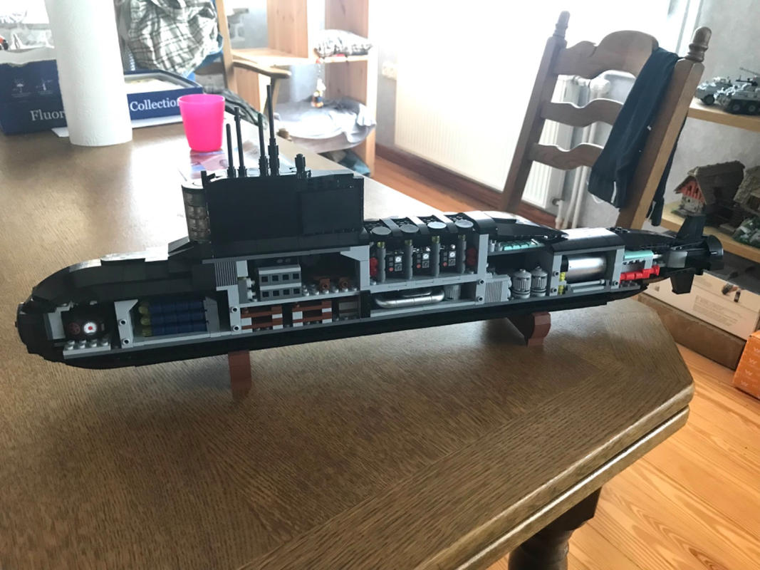 Reobrix NO.800 NUCLEAR SUBMARINE – Your World of Building Blocks