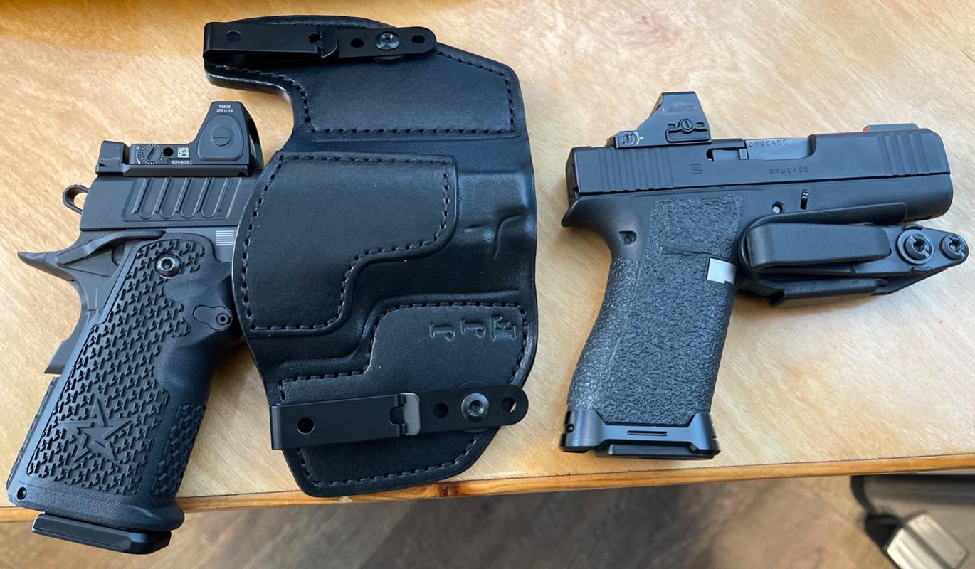 Leather IWB Holsters - Comfortable & Durable - Made In the USA ...