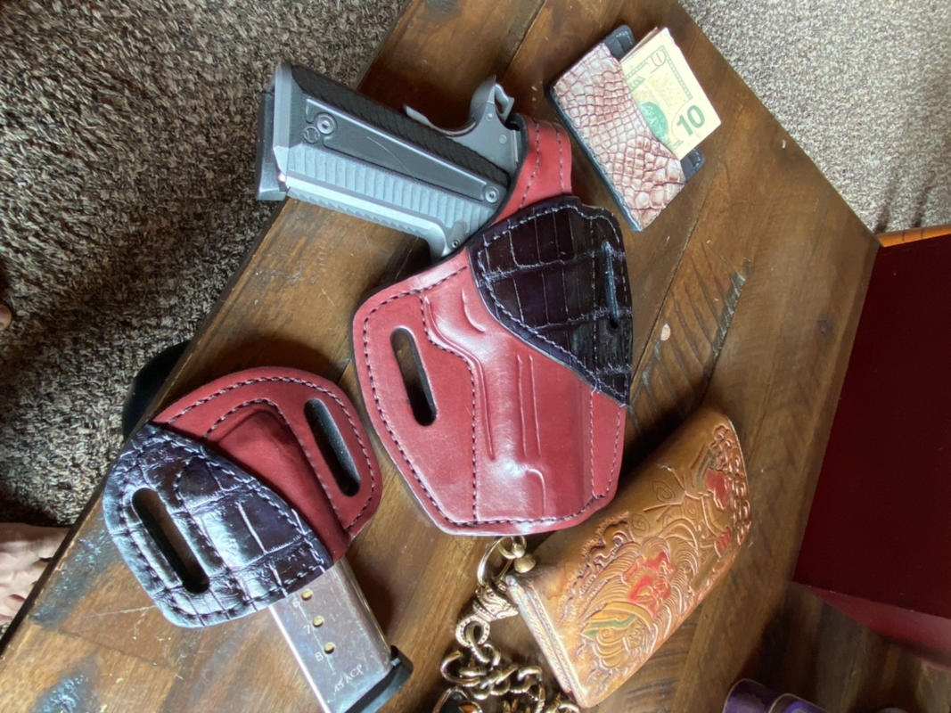 Leather OWB Holster - Comfortable Concealed Carry Holsters – Southern ...