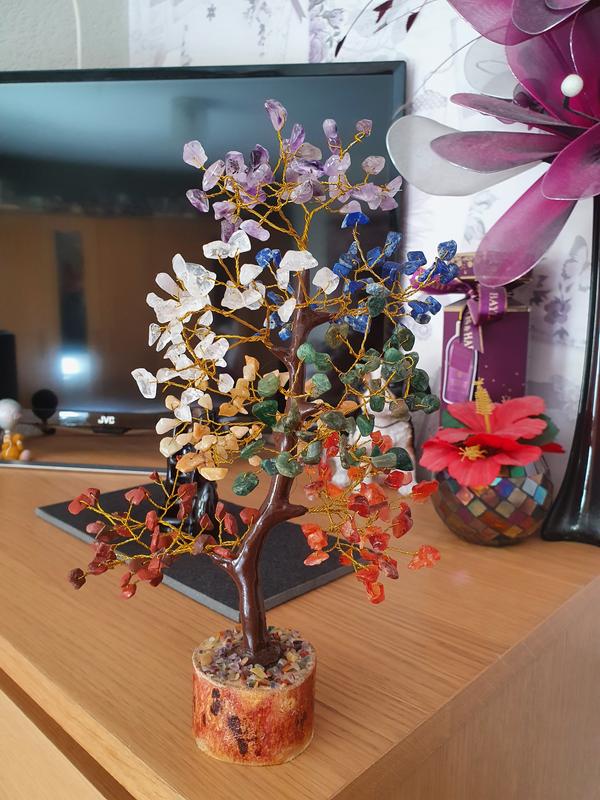 Chakra Crystal Chip Tree – The Psychic Tree