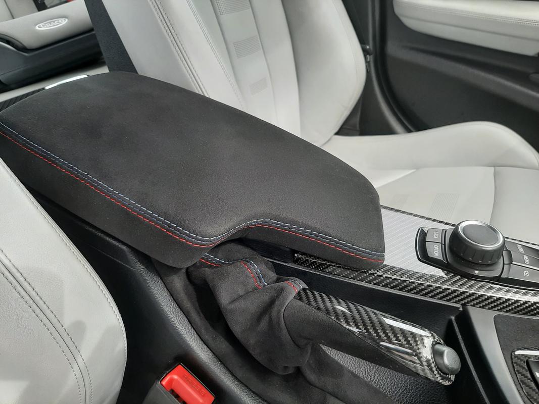 Genuine BMW F80 F82 M Performance RHD Handbrake Handle with Carbon ...