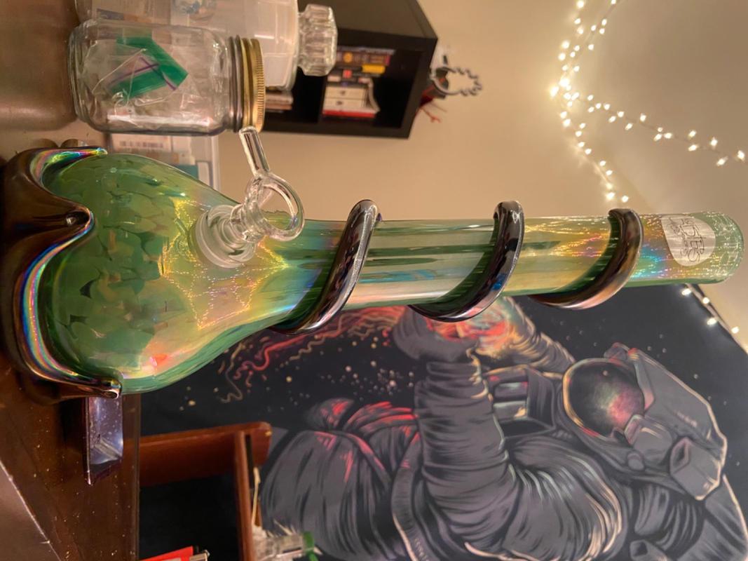 16" Spiral Glass Water Pipe — Toker Supply