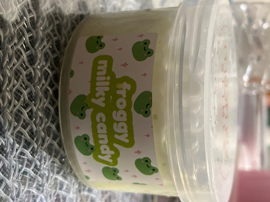 Froggy Milky Candy Slime – Momo Slimes