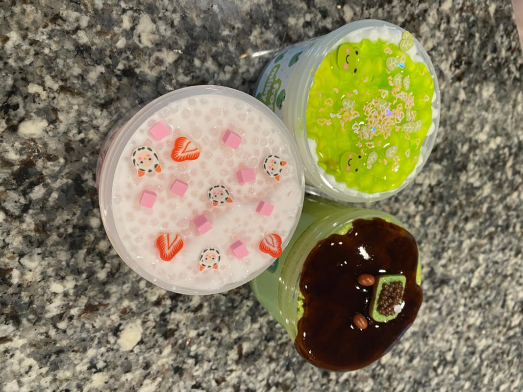 Matcha Anko Kakigōri Slime – Momo Slimes