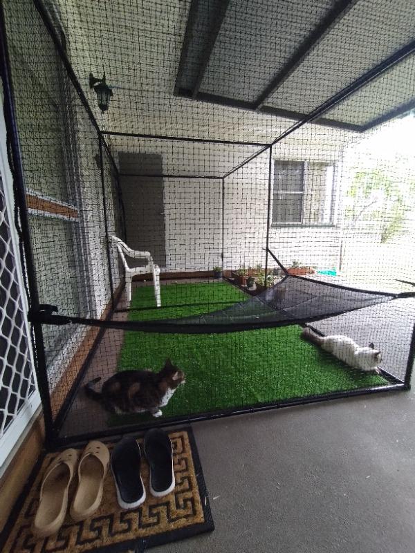 Double Size 3.6m Freestanding Cat Enclosure – Catnets