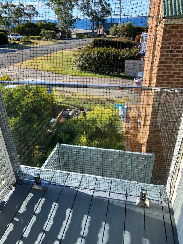 Cat Netting 10m x 1.8m Black – Catnets