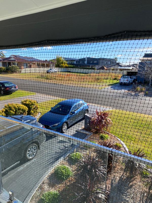 Cat Netting 10m x 1.8m Black – Catnets