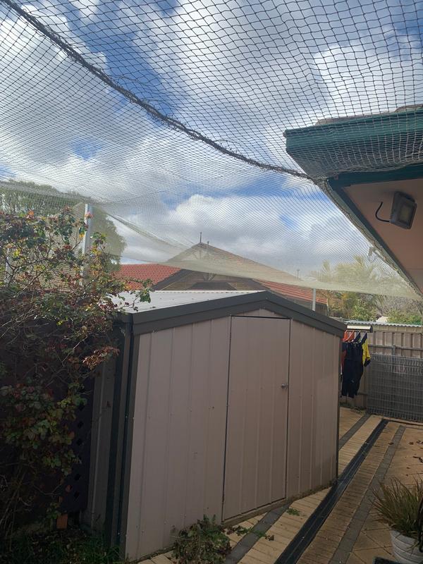 Cat Netting 50m x 10m Stone – Catnets