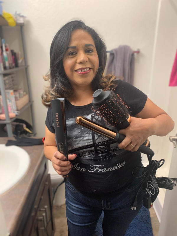 Foxybae wanderlux 25mm curling wand store