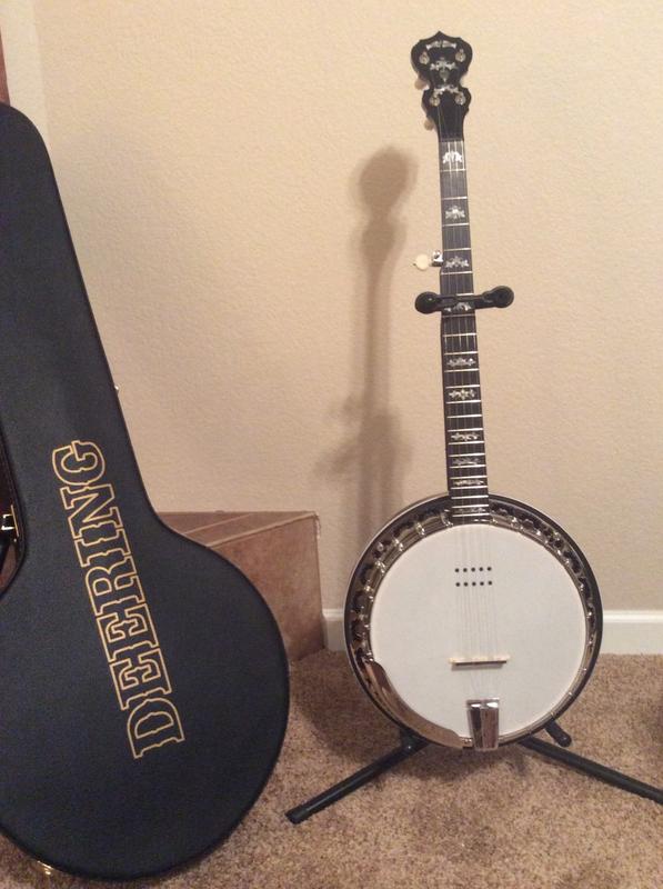 Deering Eagle II 5-String Acoustic/Electric Banjo - Banjo Studio