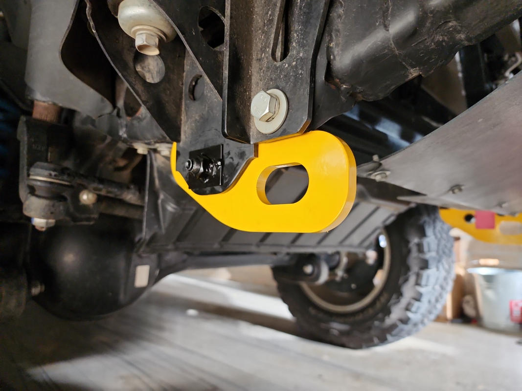 Roadsafe 4wd HD Recovery Tow Point Pack for Nissan Patrol GU Series 3