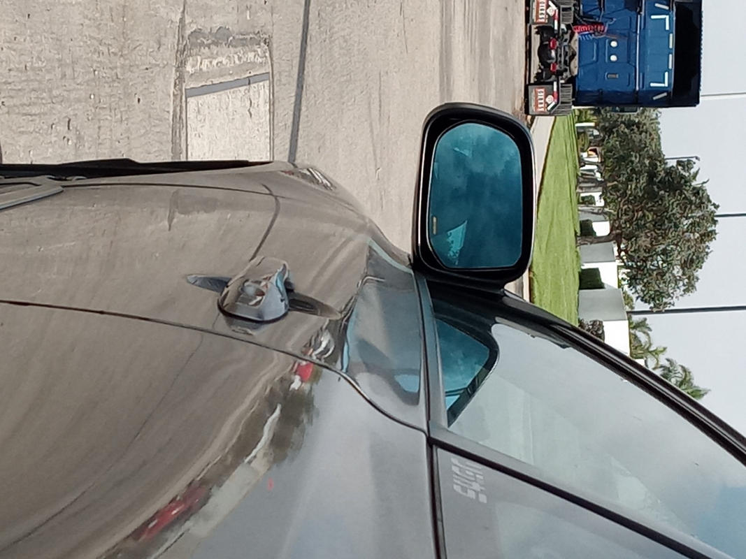 SPOON BLUE WIDE DOOR MIRROR For HONDA CIVIC FD2 76203-FD2-030 - Black ...