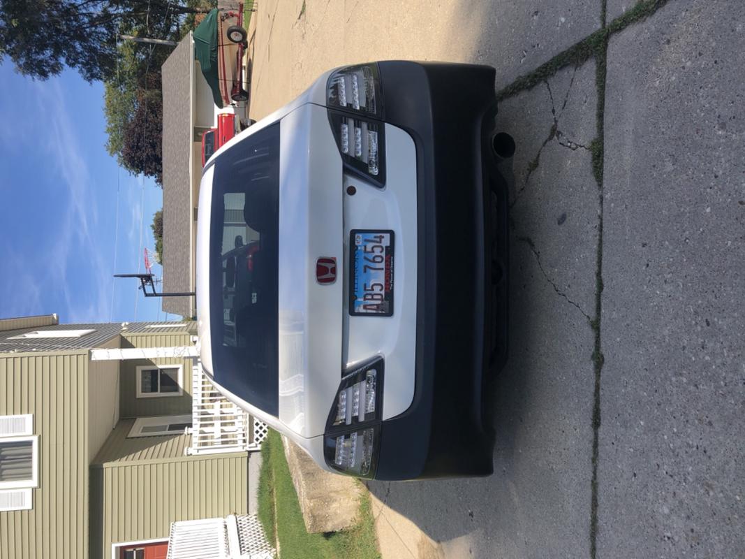 Genuine Honda Logo Emblem for Civic FD2 75701-SNW-003ZG - Black Hawk Japan