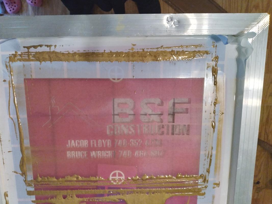 Rapid Cure Metallic Gold Screen Printing Plastisol Ink | Screen Print ... Rapid Cure Metallic Gold Screen Printing Plastisol Ink | Screen Print ...