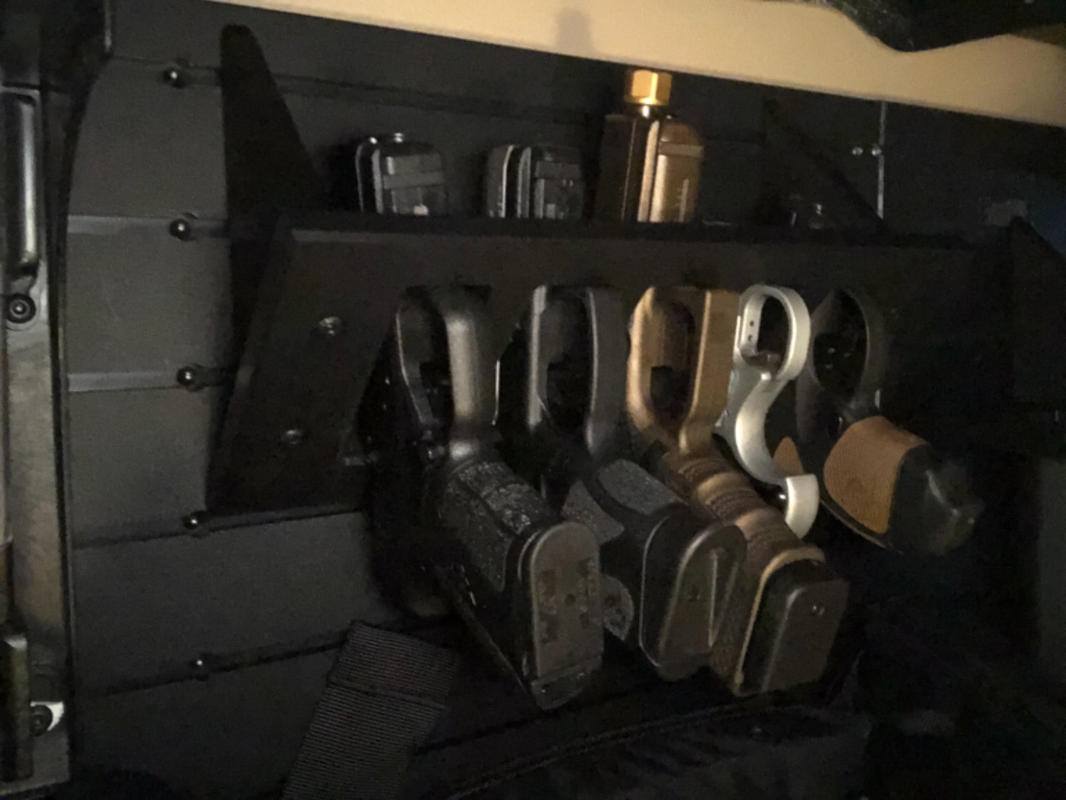 Tactical Walls MWMPH ModWall Multi-Pistol Hangers - Safe and Vault ...