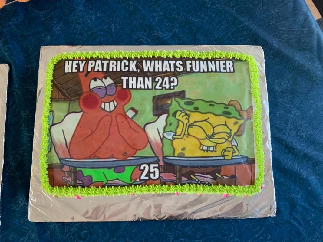 SpongeBob SquarePants What's Funnier Than 24 Edible Image Cake Topper ...