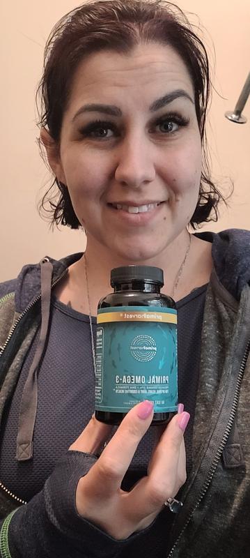 Primal Omega-3 Fish Oil Capsules by Primal Harvest 🥇