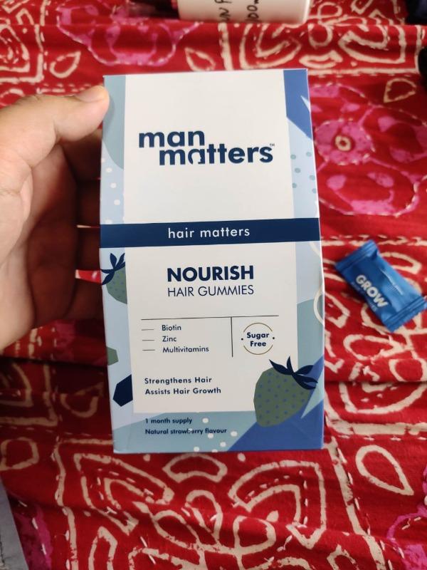 Hair Growth Gummies With Biotin Multivitamins And More Man Matters