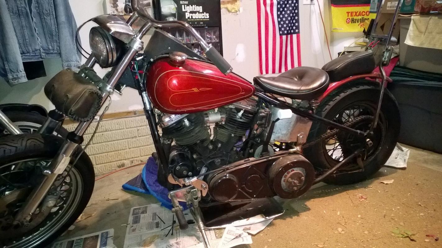 Lowbrow Customs Sacred Panhead Sticker