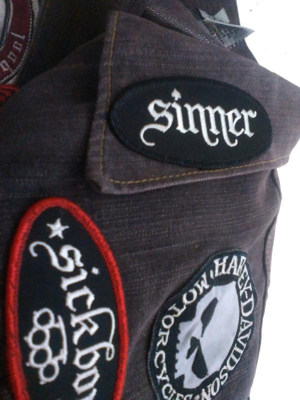 Lowbrow Customs Sinner Patch
