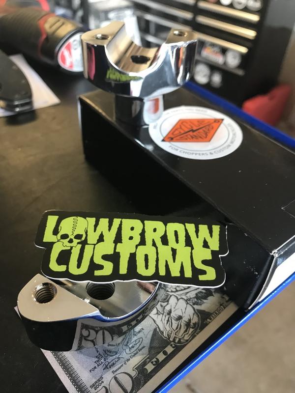 Cycle Standard 1.7 inch Rise Forged Aluminum Handlebar Risers for ...