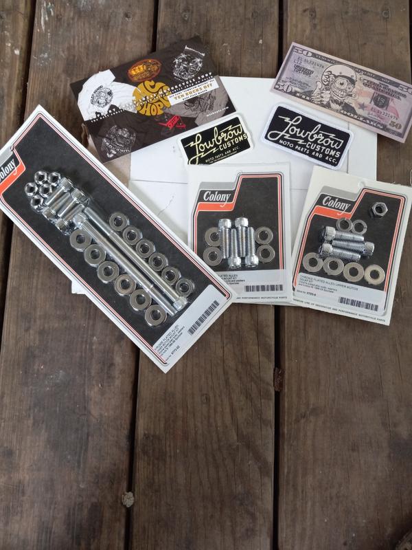 Lowbrow Customs Parts and Accessories Patch