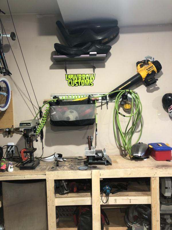 Lowbrow Customs Stamped Metal Shop Signs