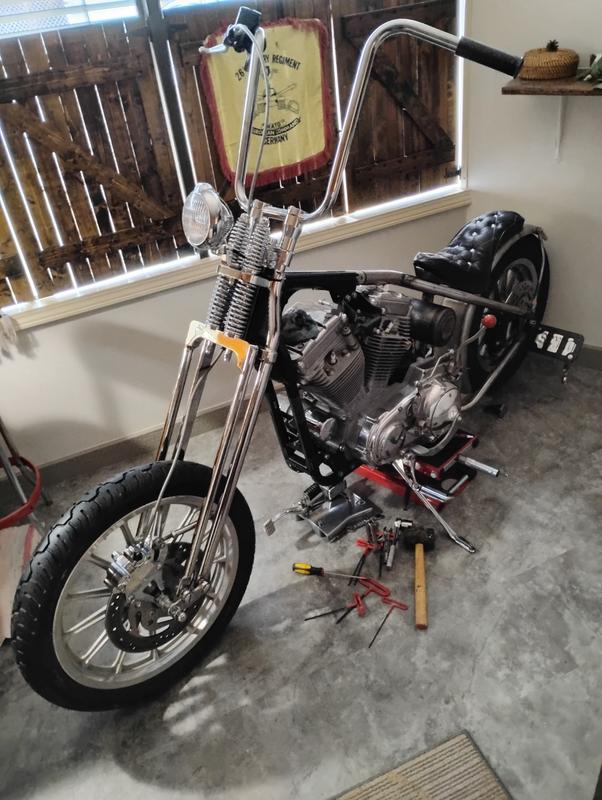 Lowbrow Customs DIY Motorcycle Fender Mounting Strut Kit 2.0