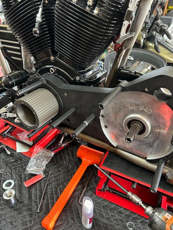 Cycle Standard Chrome Rear Axle Kit 1980-2001 Harley-Davidson FL FLH ...