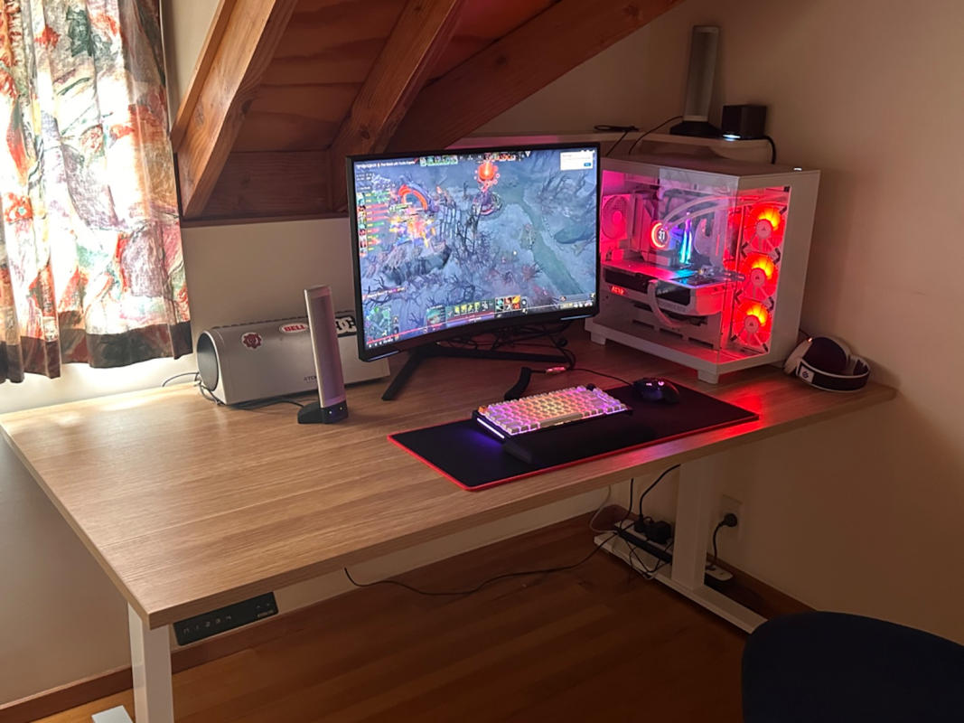 Standing Desk Evolve Electric Extra Deep Uno Furniture NZ
