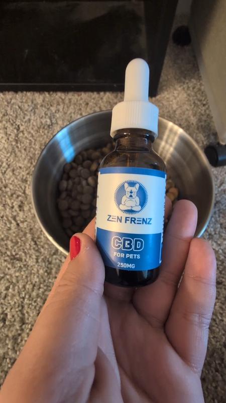 Zen Drops - CBD 250MG for Dogs & Cats – Zen Frenz