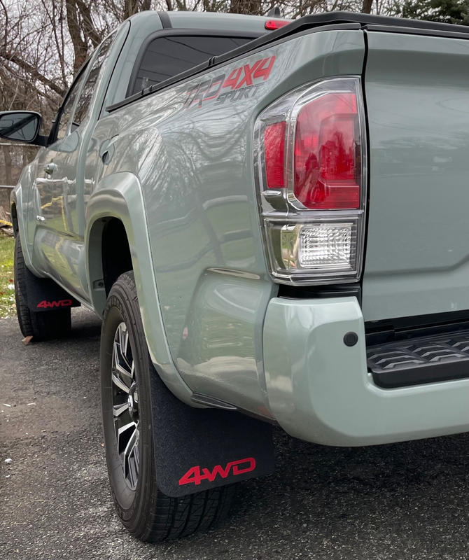 Tufskinz Front/Rear Mud Flaps For Tacoma (2016-2023) — Tacoma Lifestyle