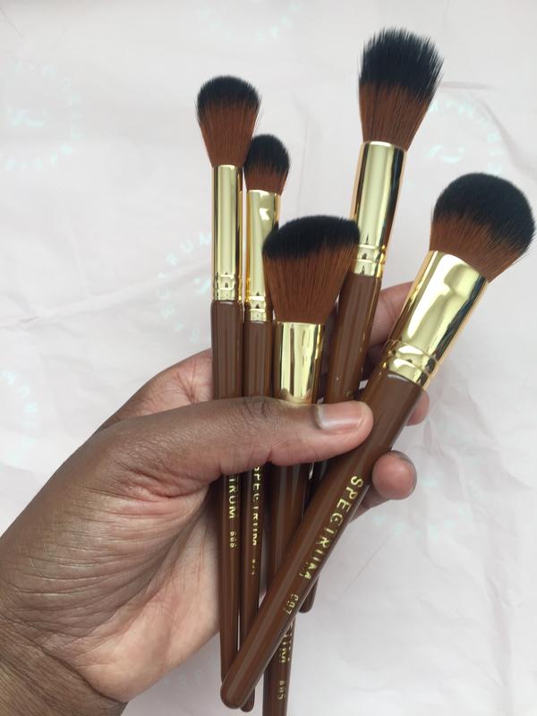 Pantherine 5 Piece Face Brush Set | Spectrum Collections