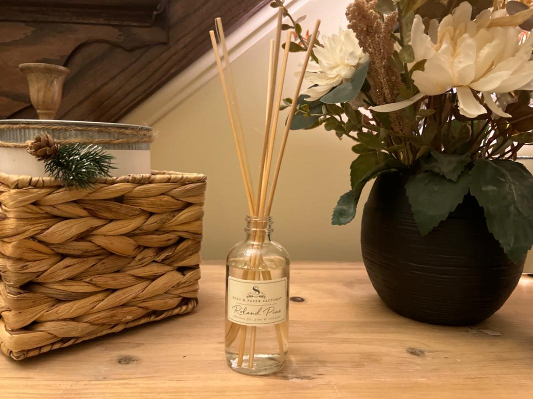 Roland Pine Reed Diffuser: Fresh Home Fragrance & Made in USA – Soap ...