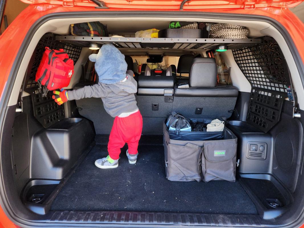 Cali Raised Interior Rear Molle Panel For 4Runner (2010-2024) — 4Runner ...