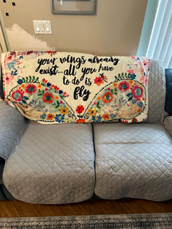 Cozy Throw Blanket - Jewel Borders – Natural Life