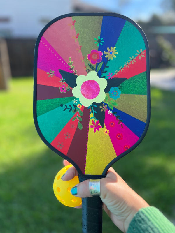 Pickleball Paddle - Rainbow – Natural Life