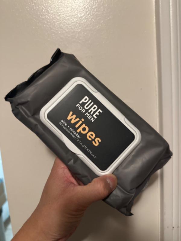 Stay Ready Wipes | Biodegradable Wet Wipes | Pure for Men