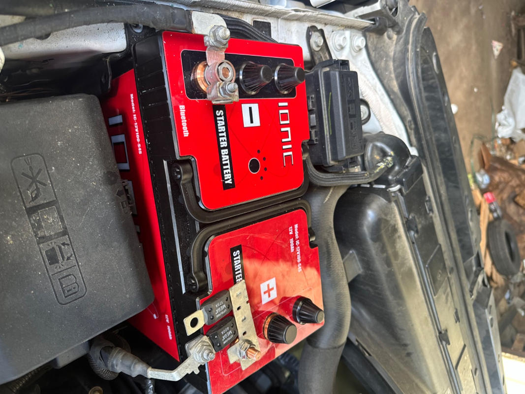 12V Ionic Lithium Group 31 1800 CCA LiFePO4 Heavy Duty Diesel Starter Battery Heater